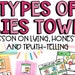 Types of Lies Town Lesson on Honesty and Lying and Truth-telling - Etsy