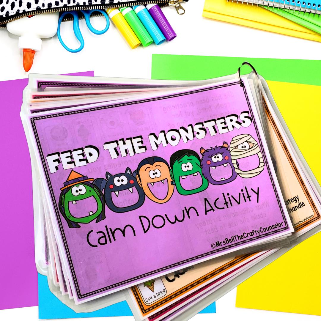 Halloween Social Emotional Learning Calming Strategies Book Fall ...