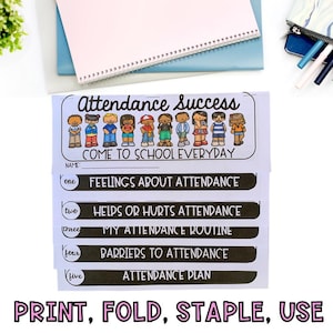 Improve Student Attendance and Decrease Truancy in School Printable Low ...