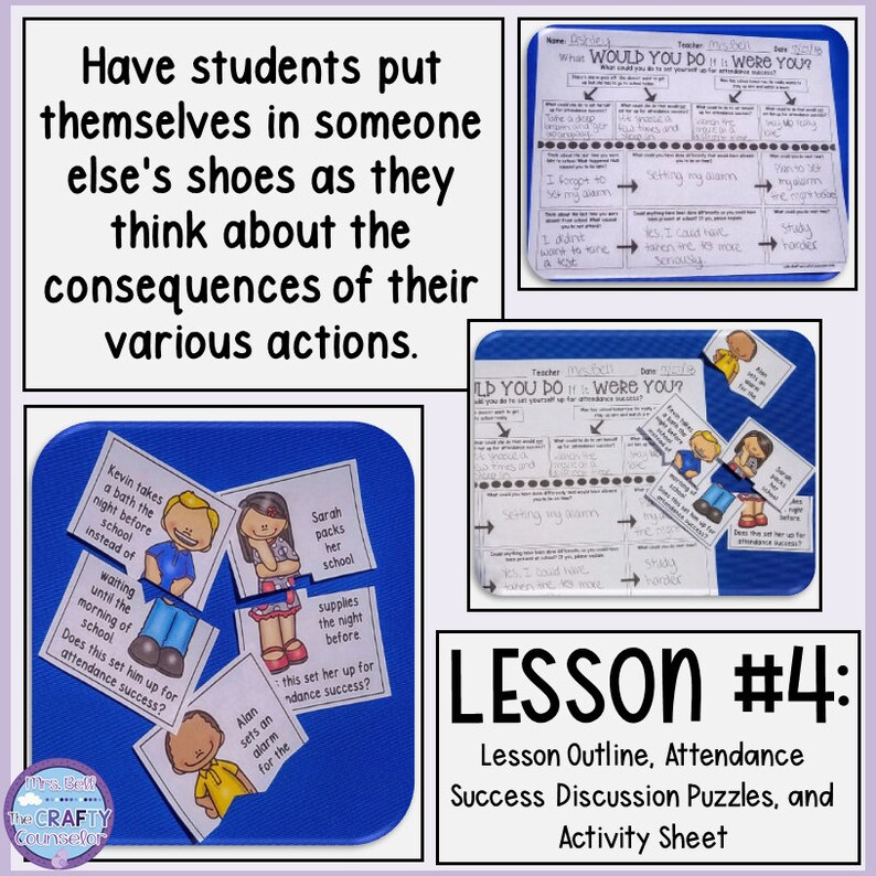 Student Attendance Intervention | Six-week Small Group Lesson Plan - Etsy