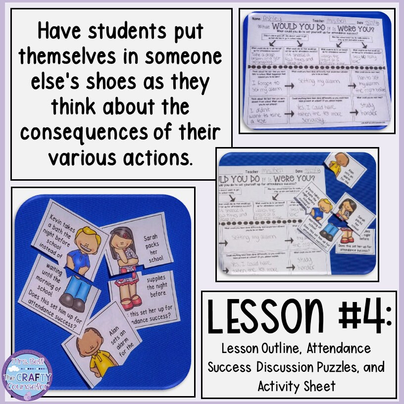 Student Attendance Intervention | Six-week Small Group Lesson Plan - Etsy