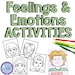 Identifying Feelings and Emotions Face Trace Printer Friendly ...