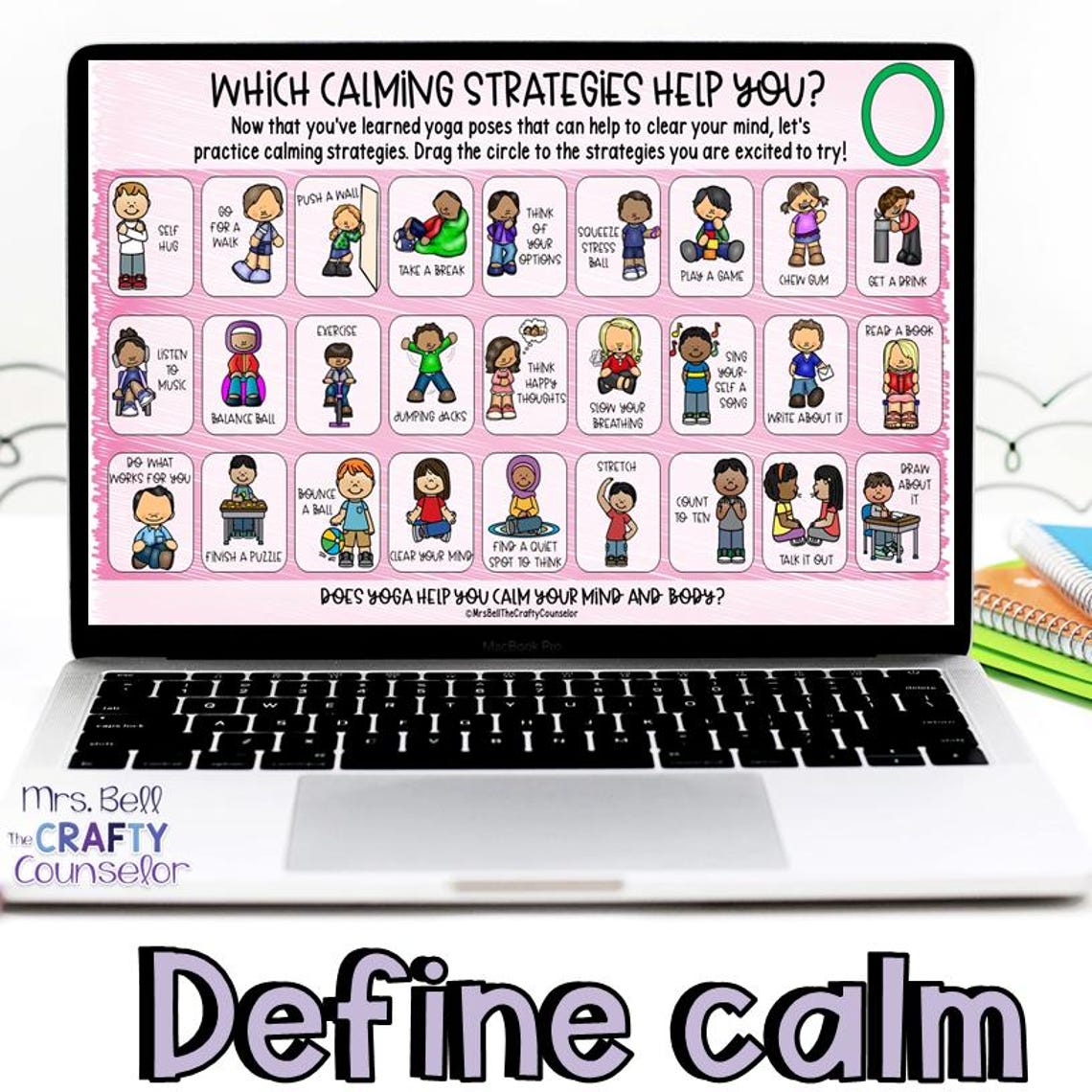 Fully Digital Google Slides™ Resources Calm Corner Kit to Teaching ...