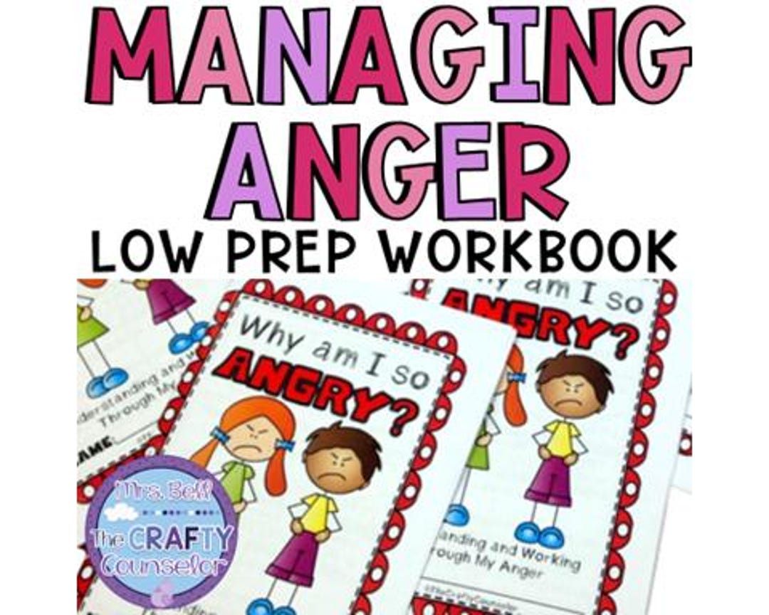 Activity Book Anger Management & Emotional Regulation Techniques for ...