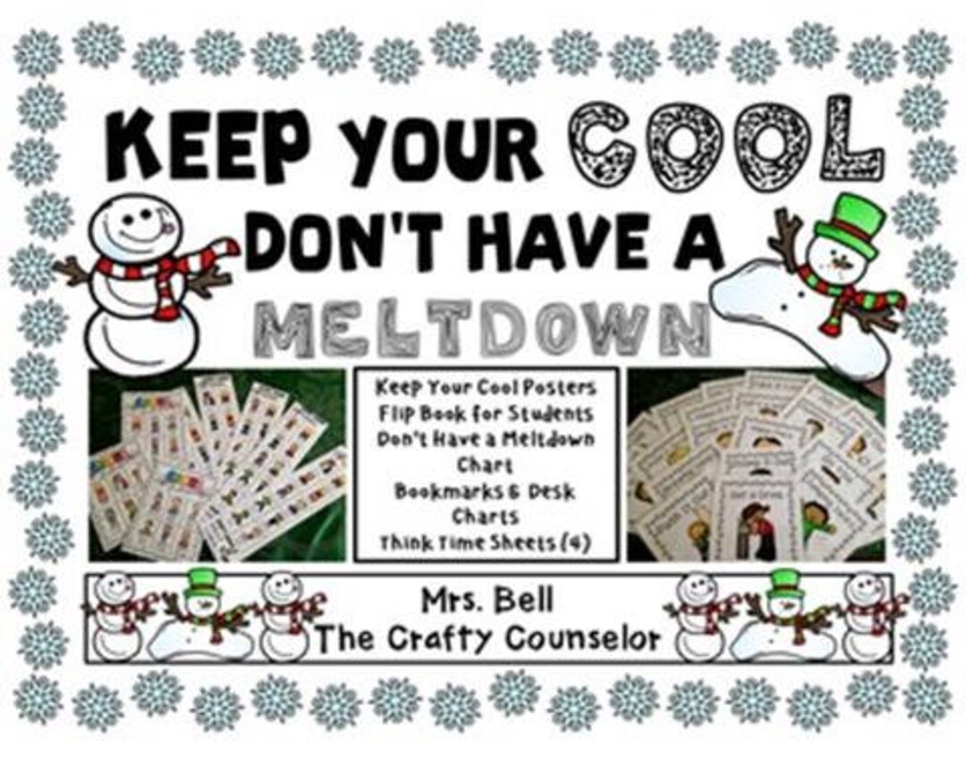 Behavior Reflection Sheets, Cool Down Sheets, Anger Management ...