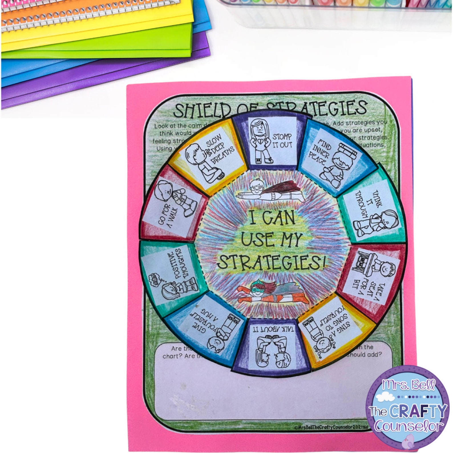 Self-control Interactive Notebook: Kids Activities & Crafts (PDF) - Etsy