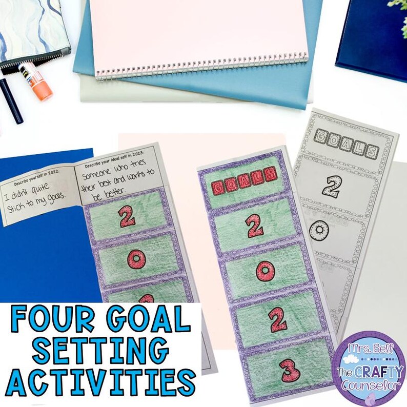 New Years 2025 Goal Setting and Accountability Activities & New Year ...