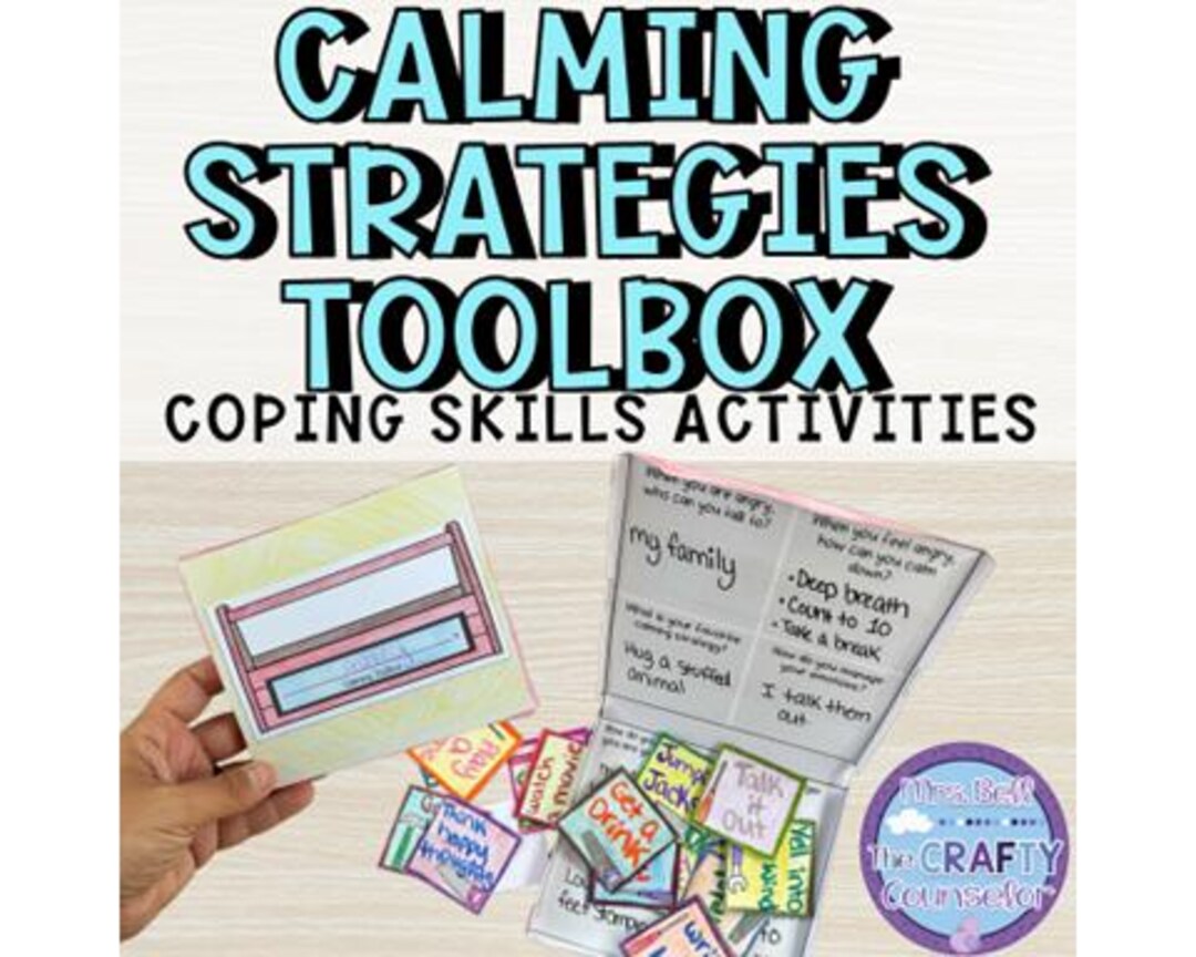 SEL Coping Skills Activity: Calming Strategy Toolbox (digital Download ...