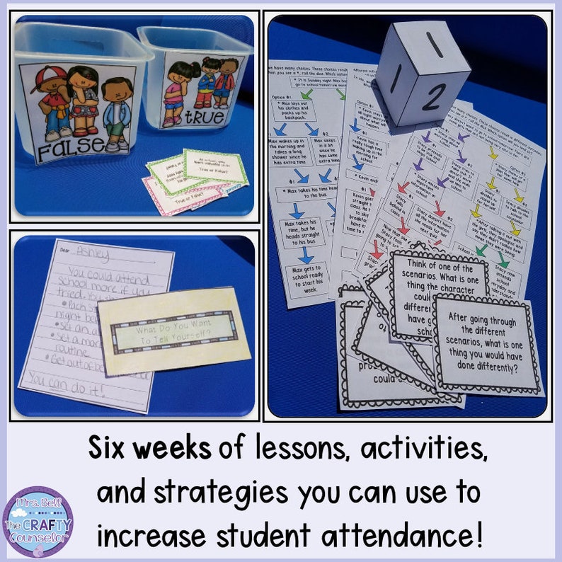 Student Attendance Intervention | Six-week Small Group Lesson Plan - Etsy
