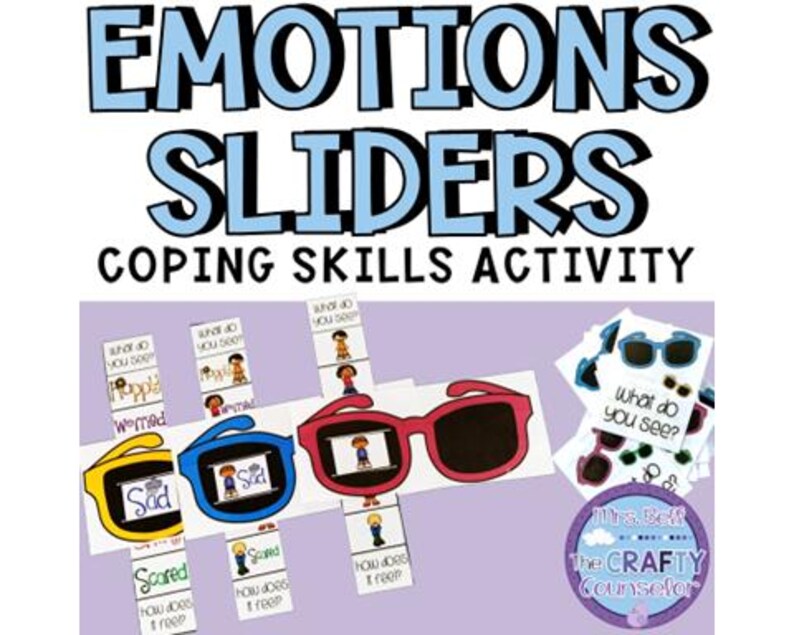 Identifying Feelings & Emotions, Emotional Regulation Activities for ...