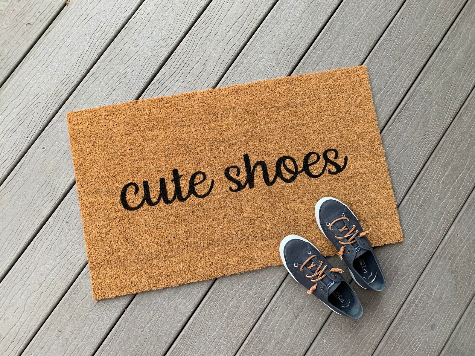 Cute Shoes Doormat | Etsy