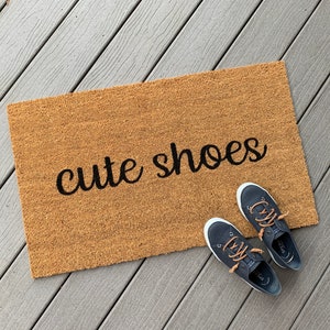Cute Shoes Doormat - Etsy