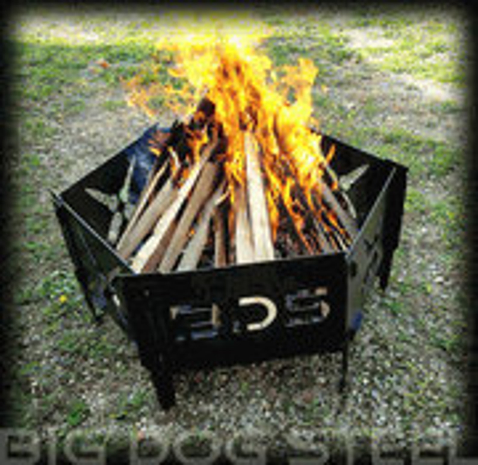 Fire Pit With Personalized Panels - Etsy