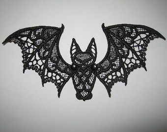 Lace Bat - Etsy