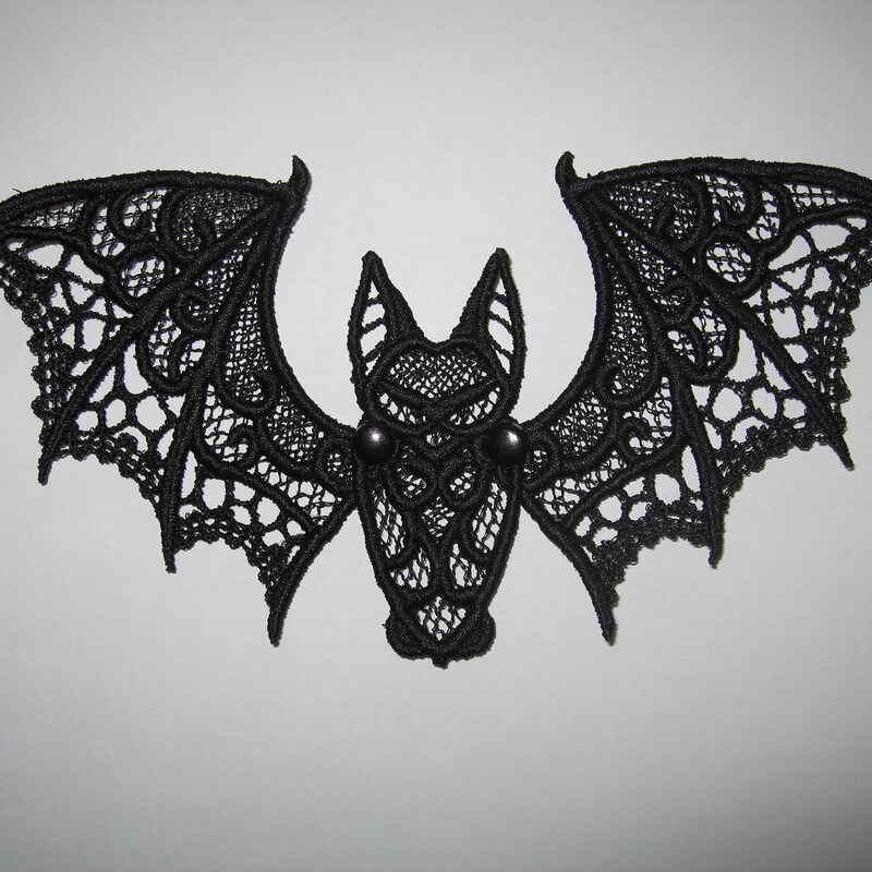 Lace Bat - Etsy