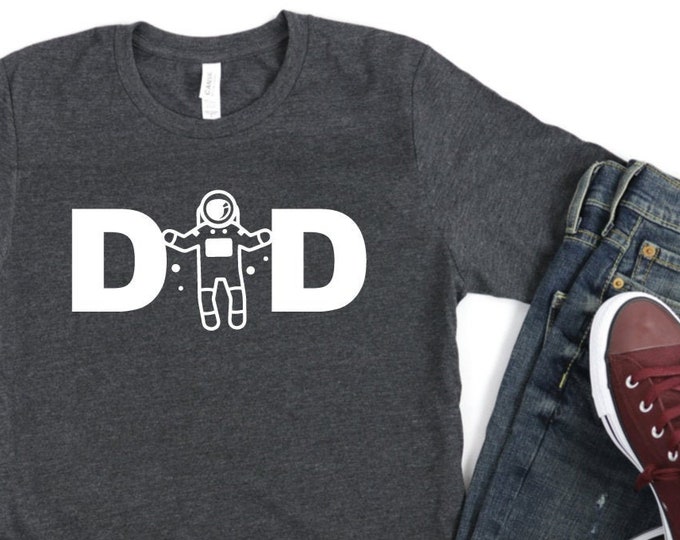 Space Dad Shirt - Daddy Astronaut Shirt - Space Party T-shirt - Dad ...