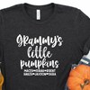Personalized Fall Shirt for Nana With Grandkids Names Nana's Little ...