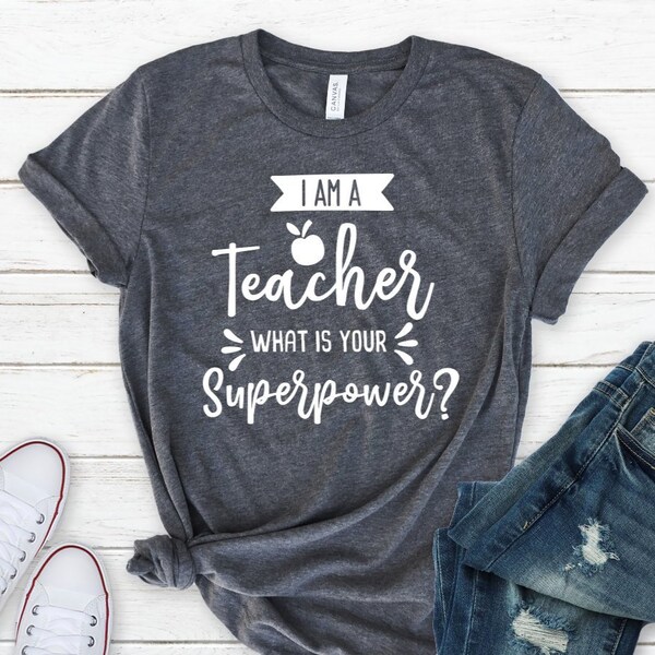 Superpower Tshirt - Etsy