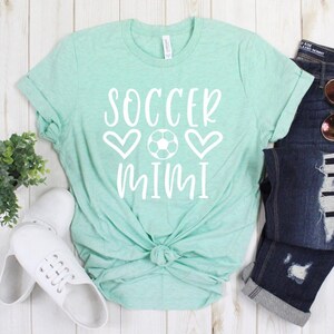 Soccer Mimi Unisex T-shirt Soccer Family Shirts Mimi - Etsy