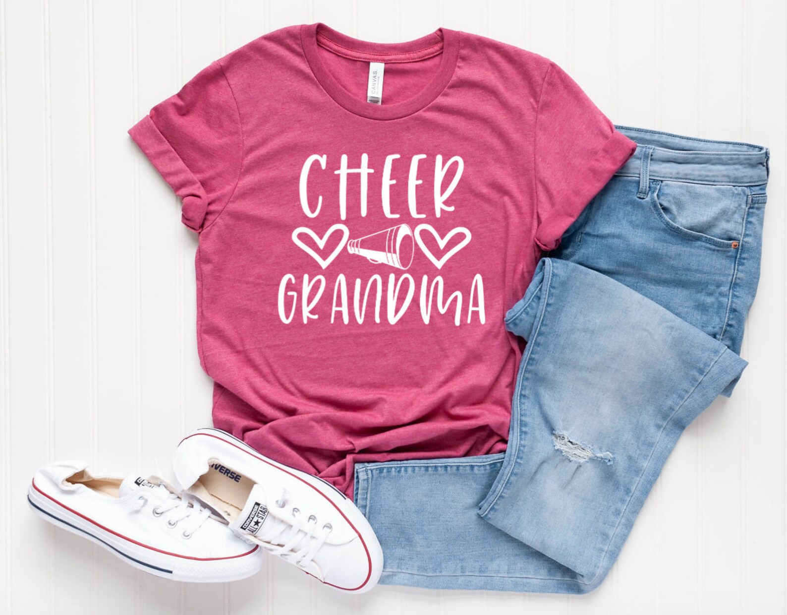 Cheer Grandma Unisex T-shirt Cheer Family Shirts Grandma | Etsy