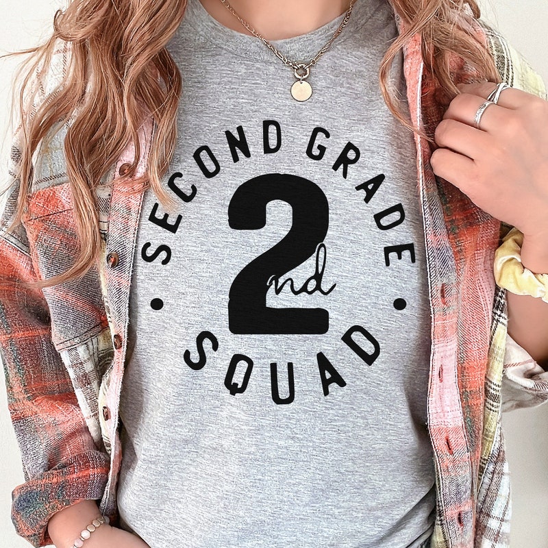 2nd Grade Shirt - Etsy