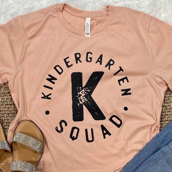 Kindergarten Shirts - Etsy