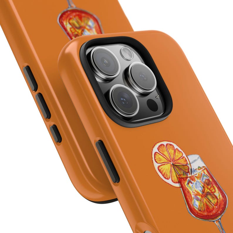Aperol Spritz Phone Case - Aesthetic Summer Cocktail Cover - Etsy