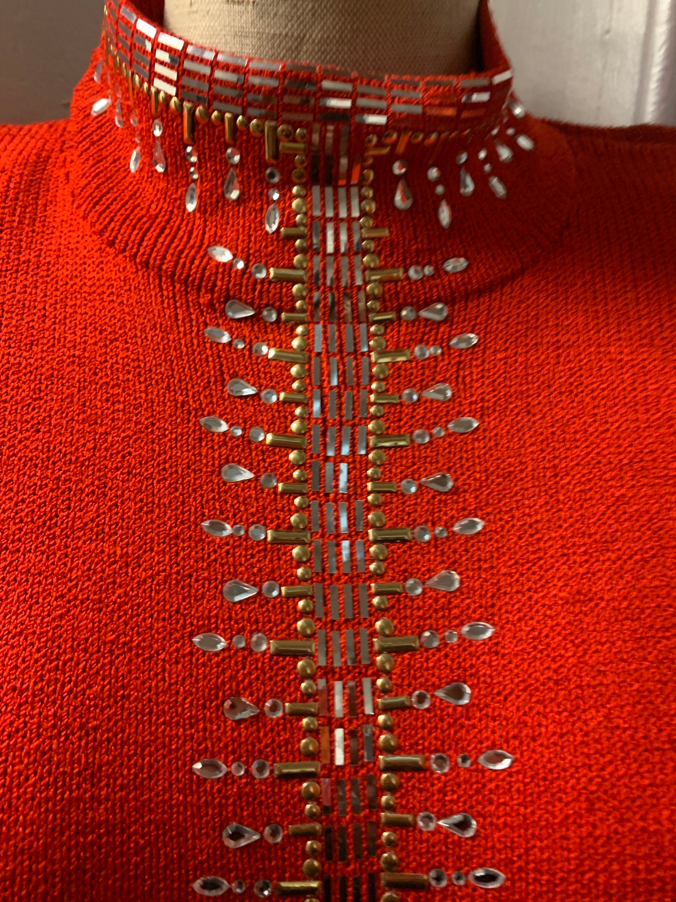 St John Red Gown - Etsy