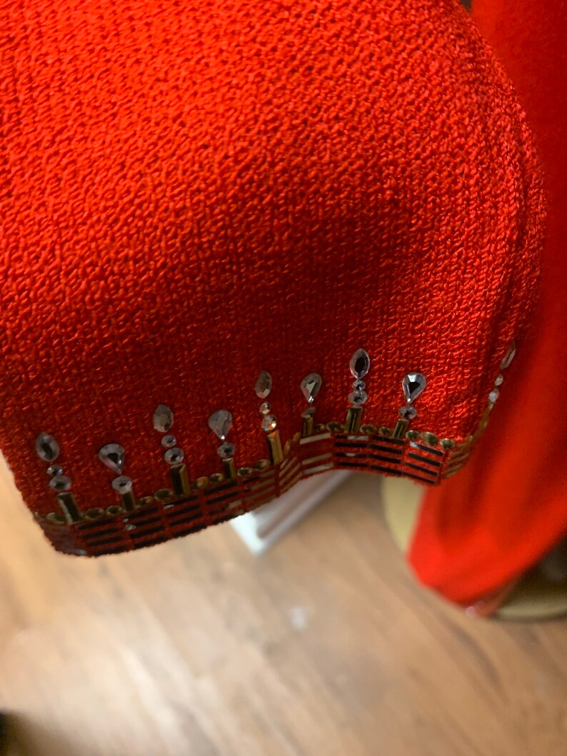 St John Red Gown - Etsy