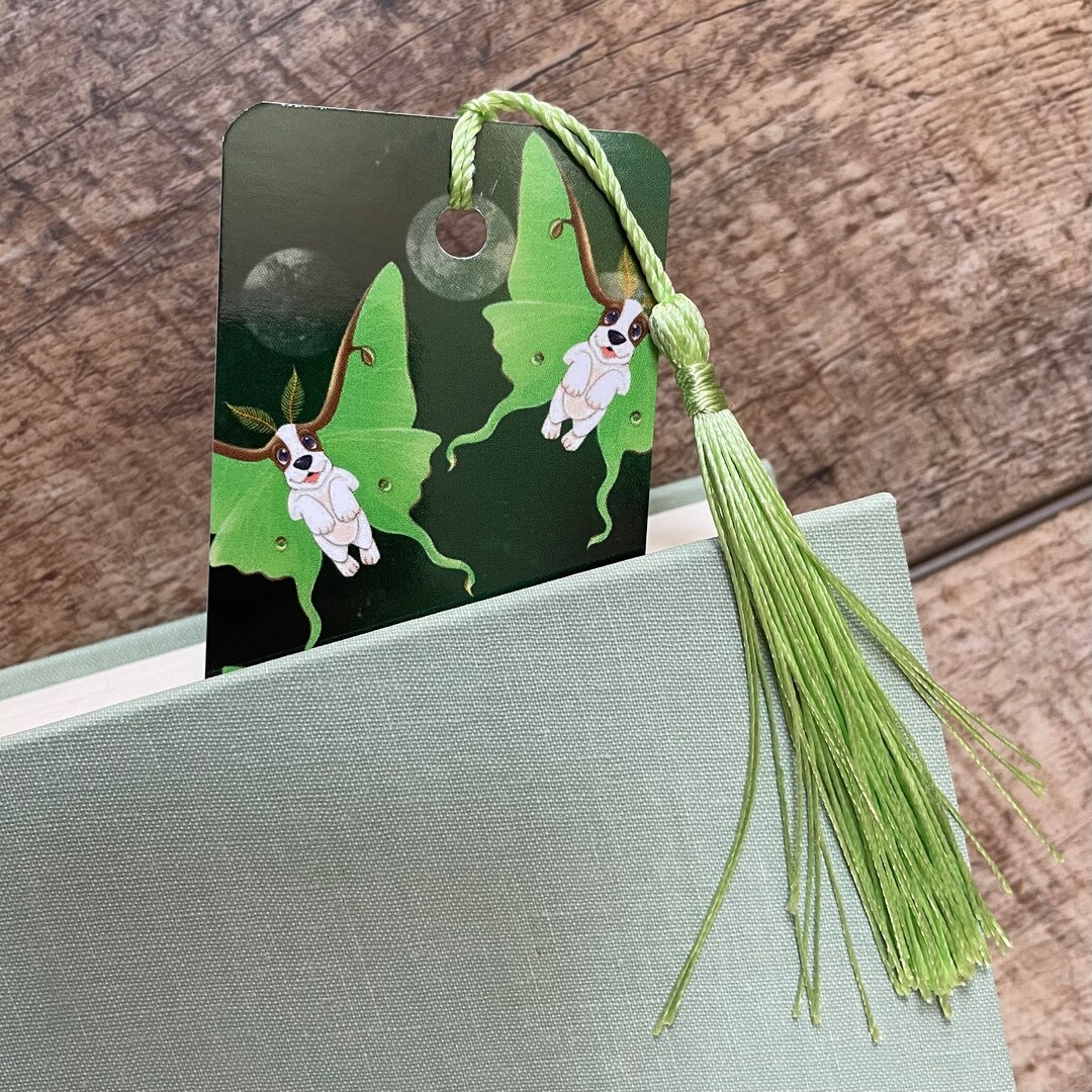 Luna Moth Bookmark, Luna Moth Gifts, Luna Moth Art, Gifts for Moth ...