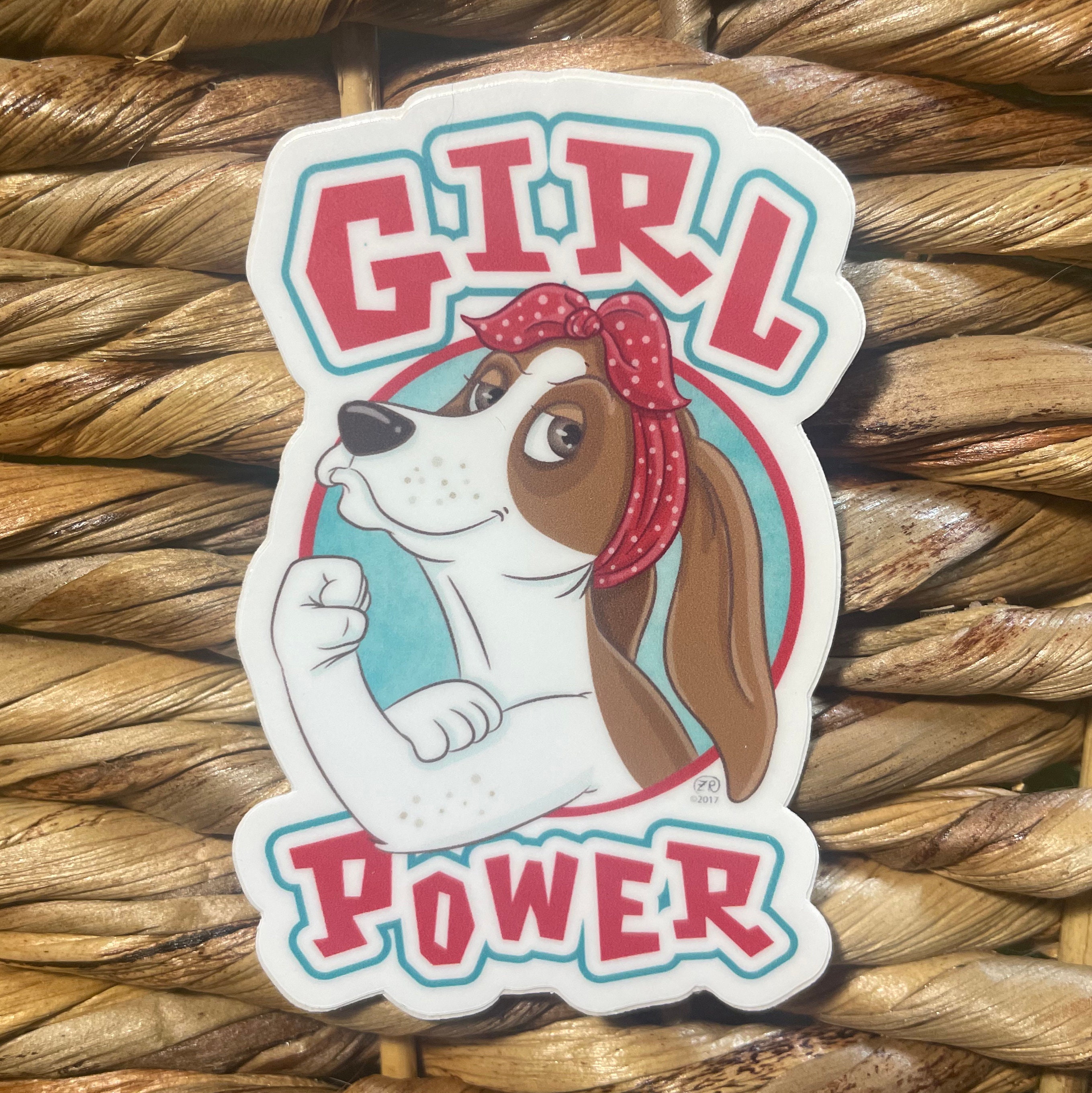 Basset Hound Character Sticker Pack, Dog Stickers, Hound Dog Stickers ...