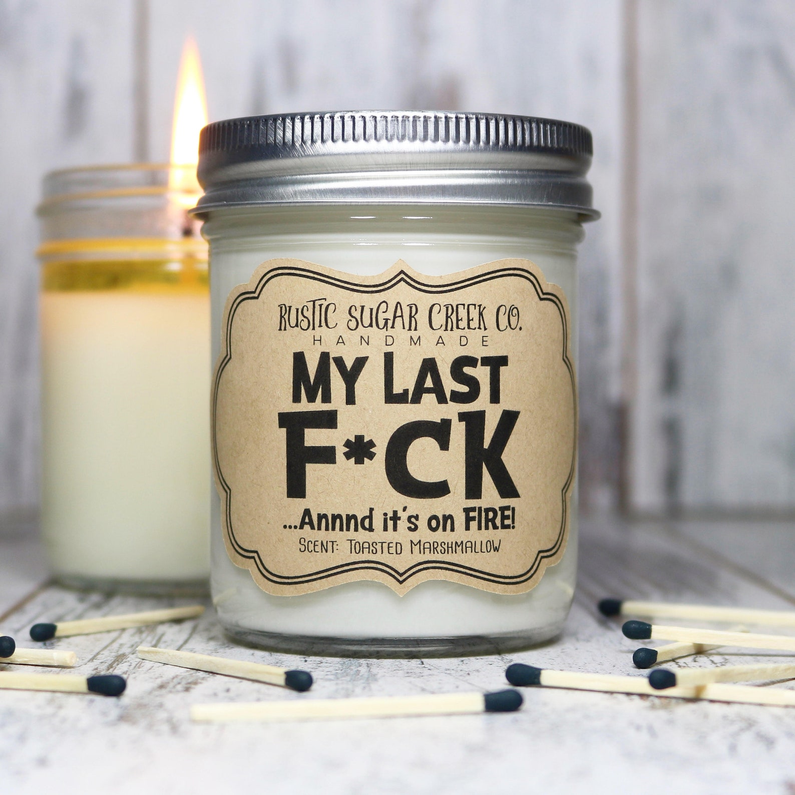 My Last Fuck Candle IDGAF Best Friend Gifts Birthday Friend - Etsy