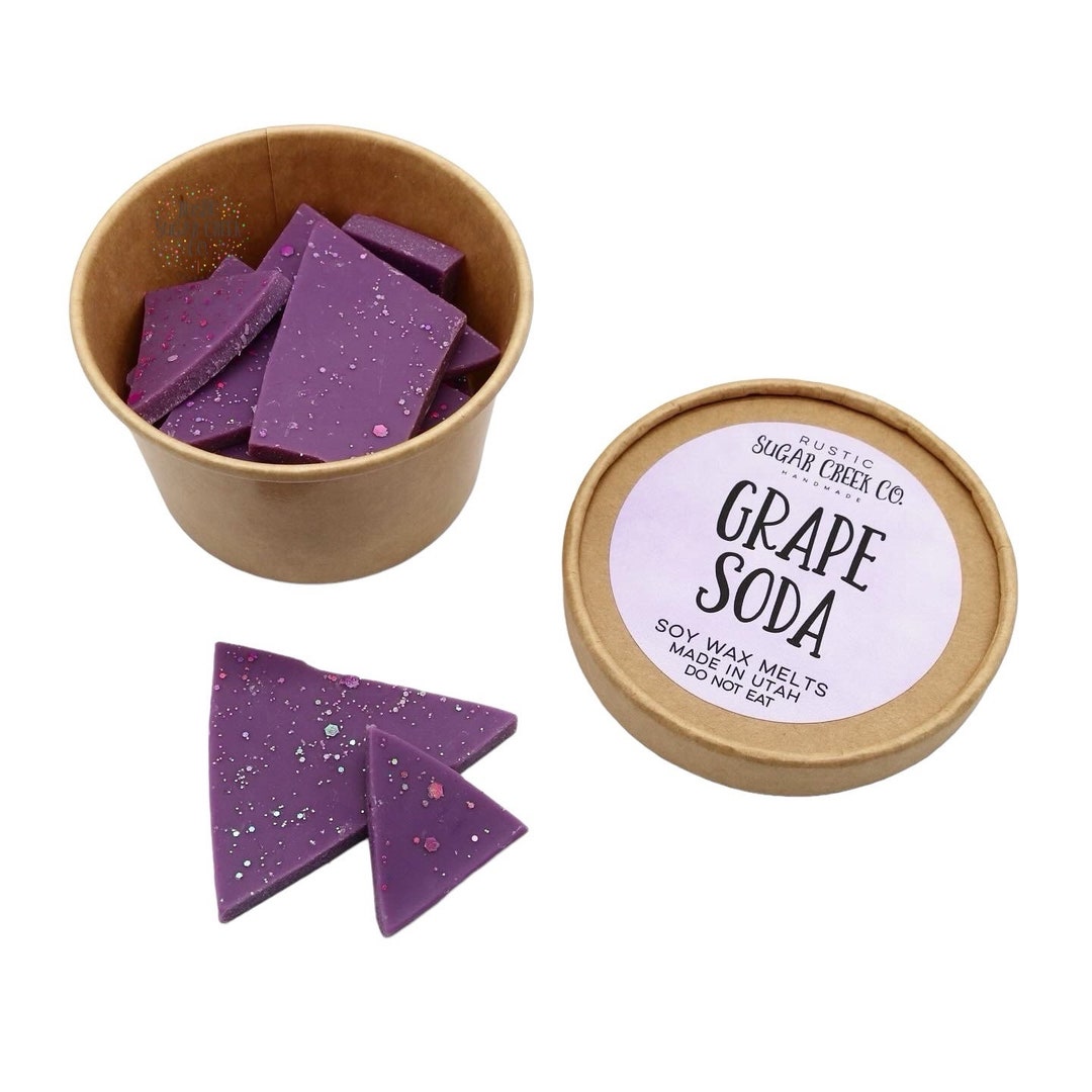 Grape Soda Snap Bar Brittle Wax Melt for Warmer Grape Wax Melt for ...