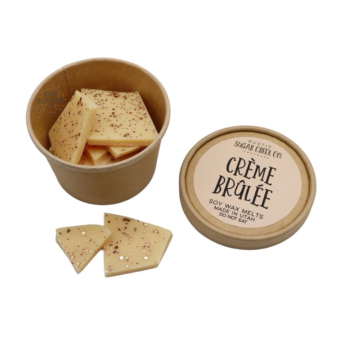 Crème Brûlée Snap Bars Brittle Wax Melts for Warmer: Dessert Scented - Etsy