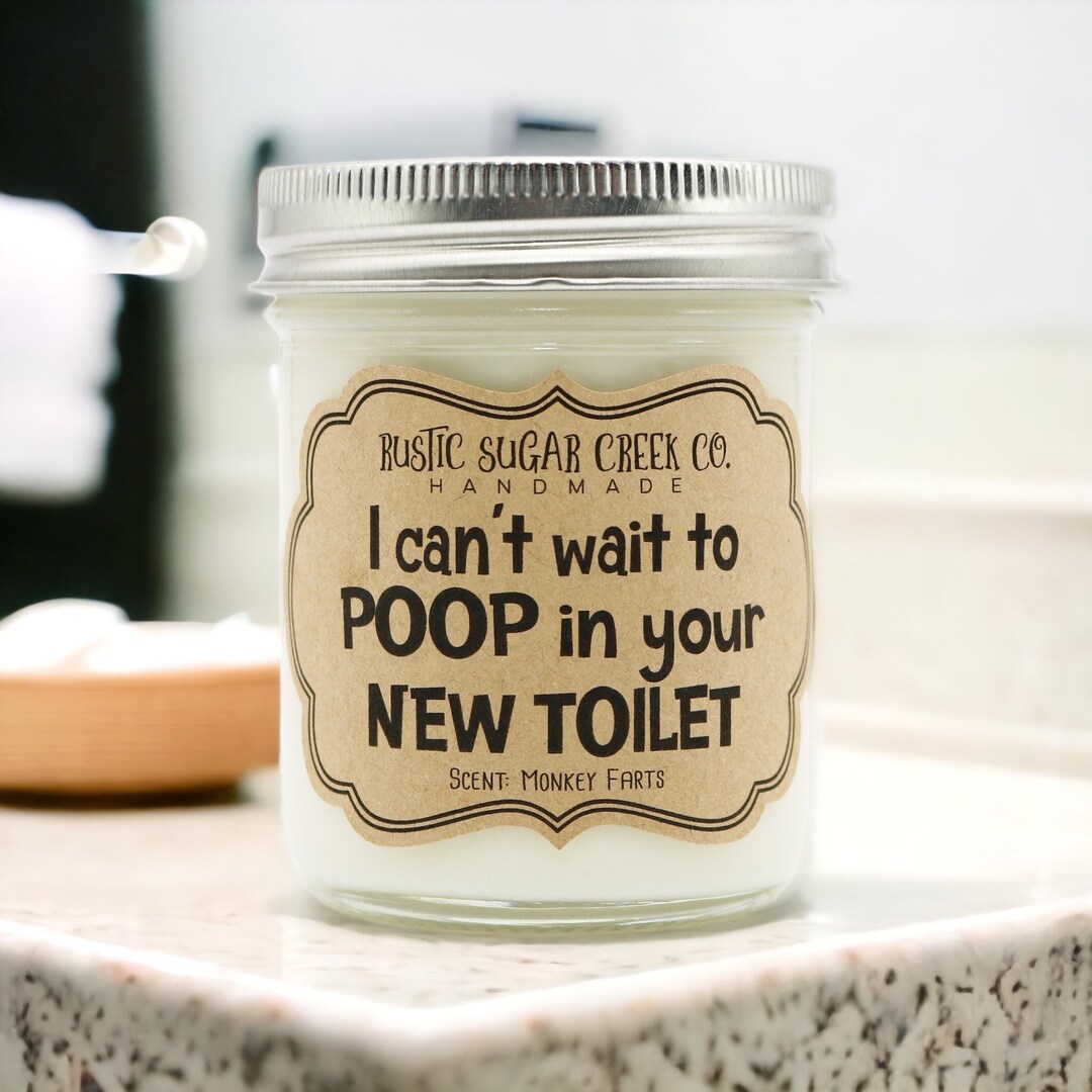 Buy I Can't Wait to Poop in Your New Toilet Candle Housewarming Gift ...