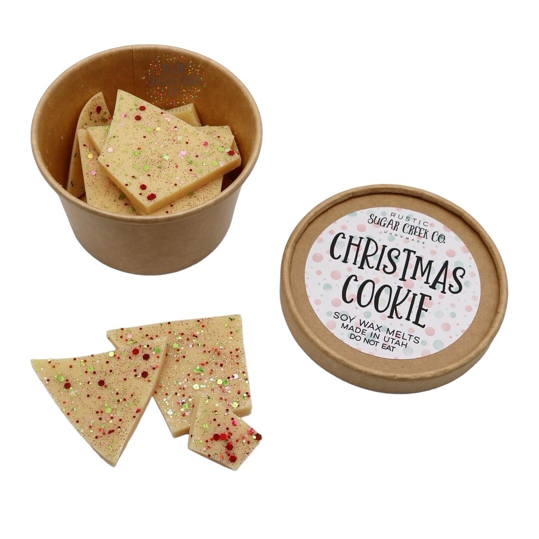 Christmas Cookie Snap Bars Wax Melt Brittle Cookie Wax Melt Bark Food ...