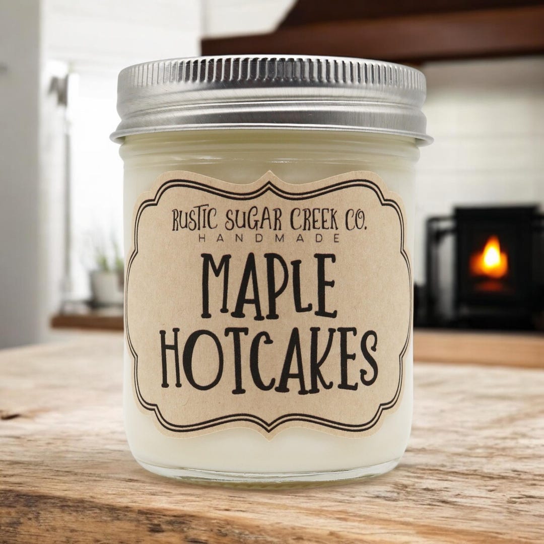 Maple Hotcakes Scented Candle Home Gift Breakfast Candle Food Candles ...