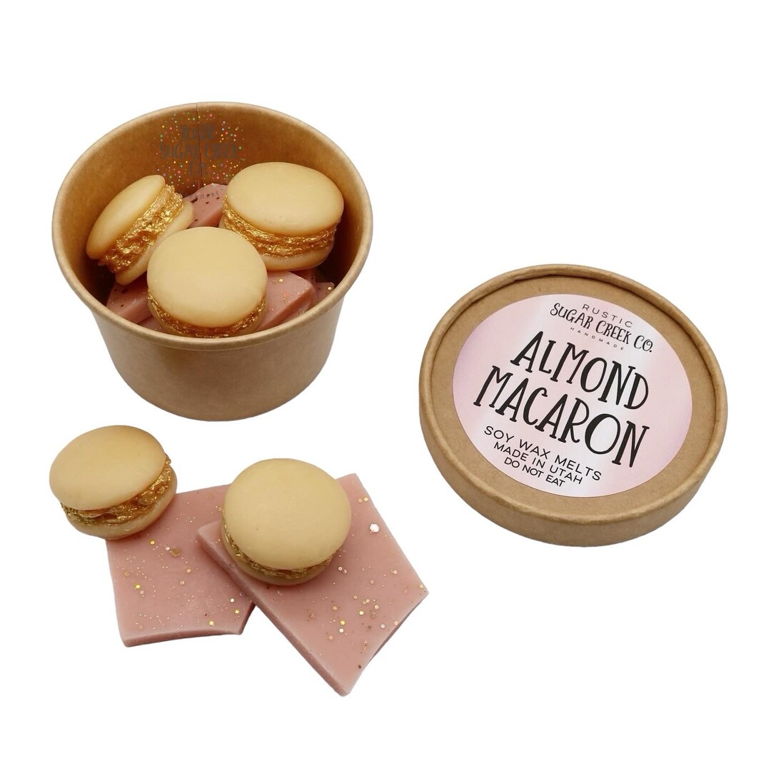 Almond Macaron Snap Bars Brittle Wax Melts Almond Cookie Wax Melt ...
