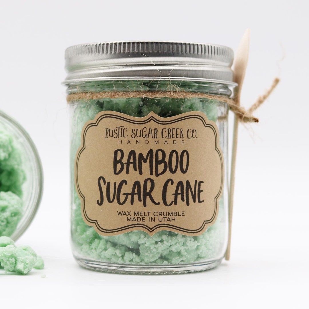 Bamboo Sugar Cane Wax Melt Crumble Wax Melts for Warmer Wax Melts for ...