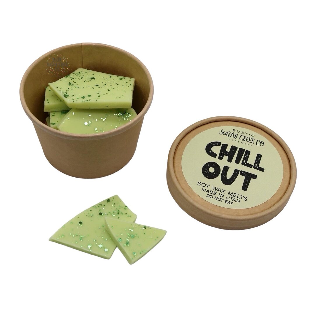 Chill Out Snap Bars Brittle Wax Melts for Warmer Spearmint Wax Melt ...