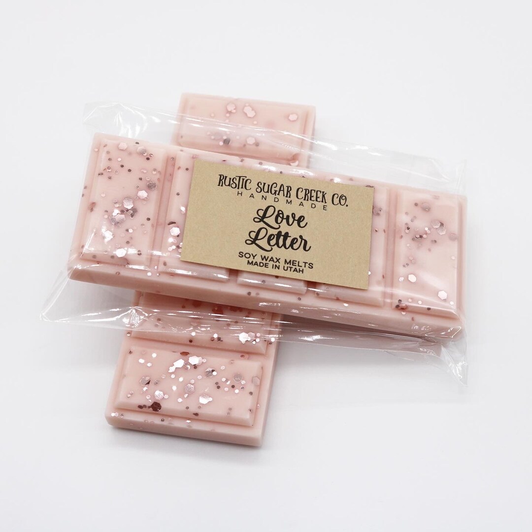 Love Letter Snap Bars Wax Melts Valentines Snap Bar Melts for Gifts ...