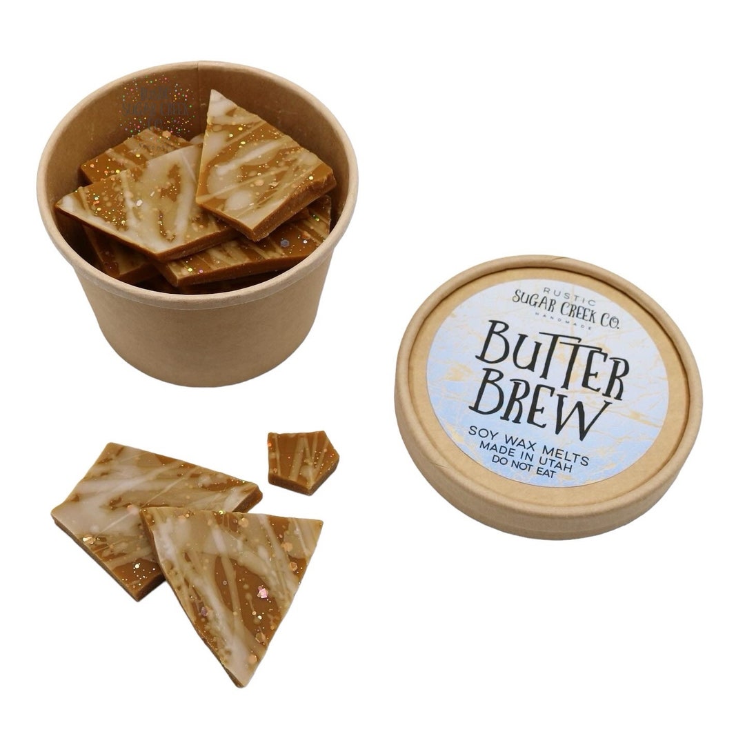 Butter Brew Snap Bars Brittle Wax Melts for Warmer Butterscotch Bourbon ...