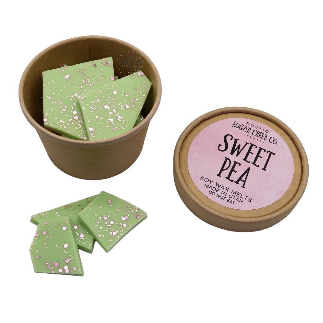 Floral Pea Snap Bars Brittle Wax Melt for Warmer Hyacinth Floral ...