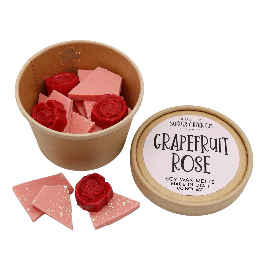 Grapefruit Rose Snap Bars Scented Brittle Wax Melts for Warmer Gifts ...