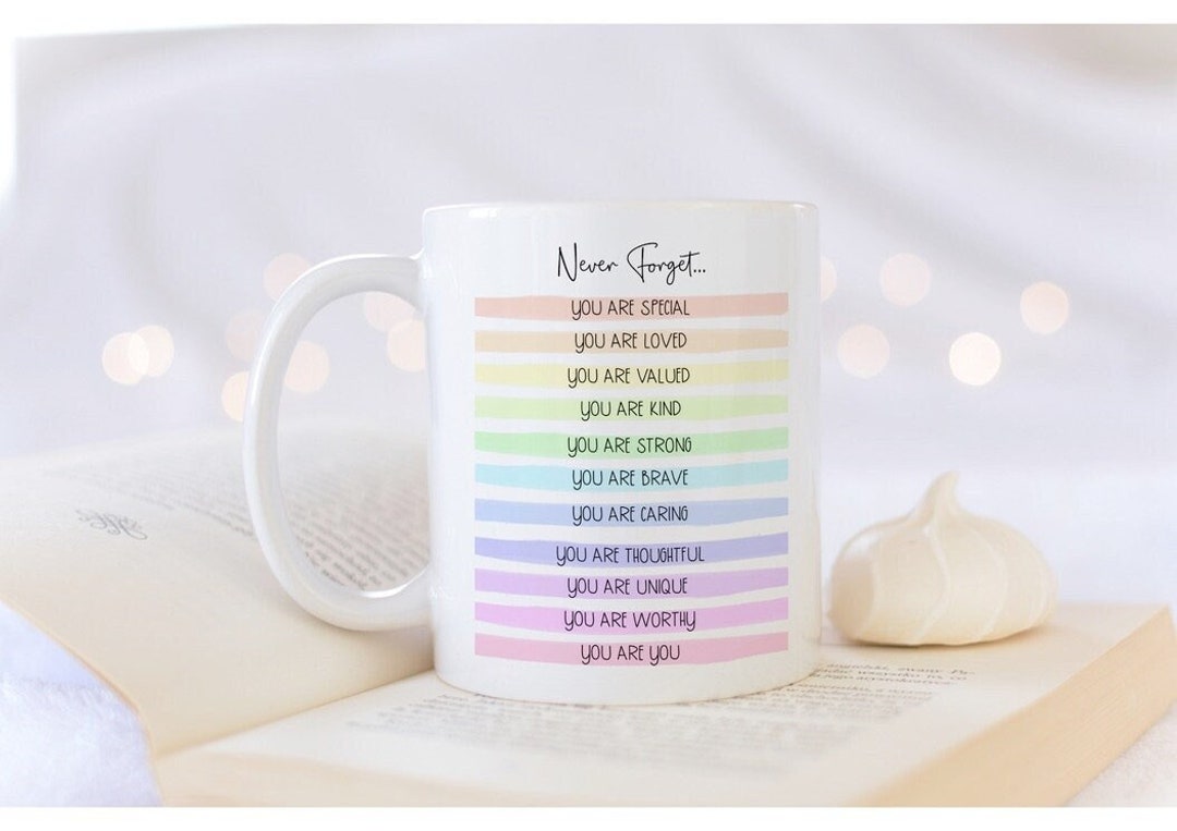 Positivity Mug, Positive Affirmations, Positive Quotes, Mug of ...