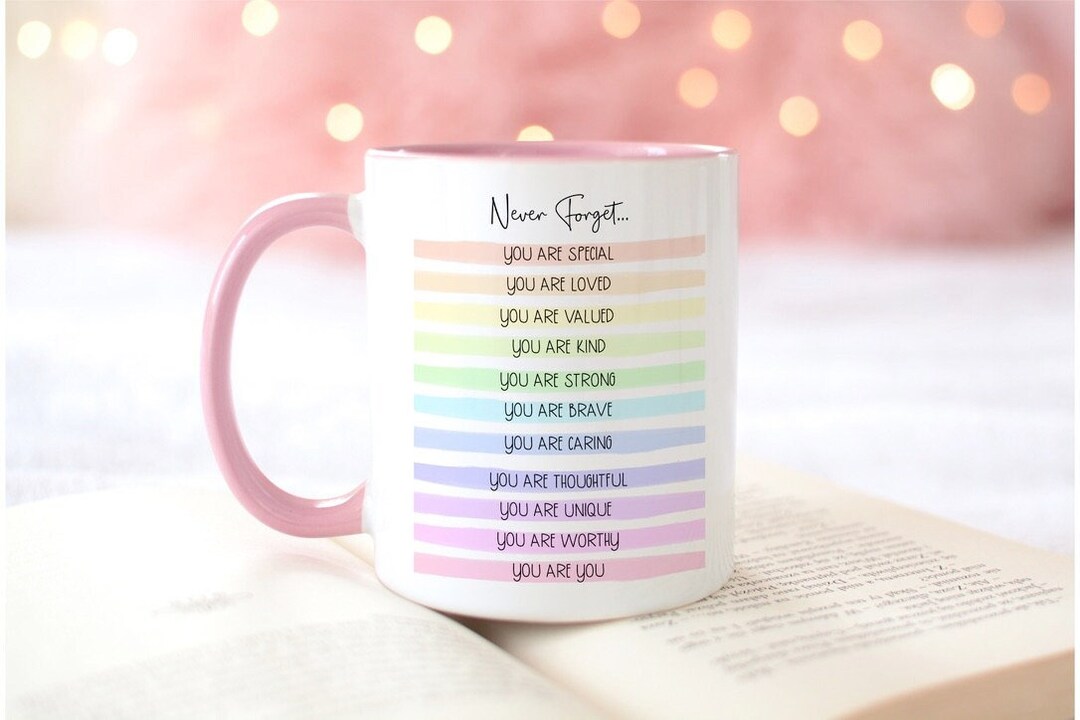 Positivity Mug, Positive Affirmations, Positive Quotes Mug of ...