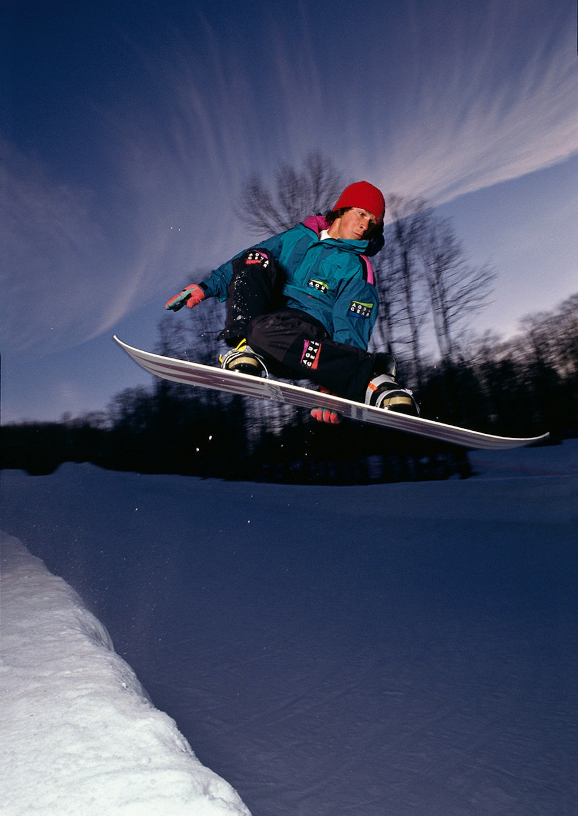 Noah Brandon 90's Snowboarding Sunset 18x24 Jon Foster Photo Archival ...