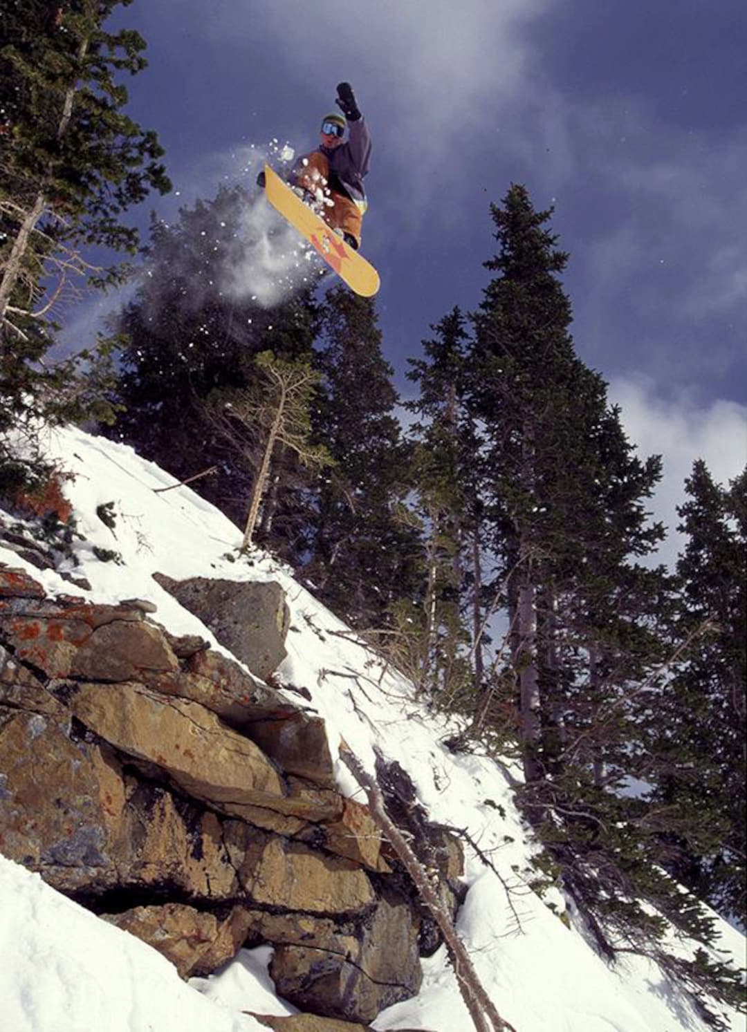 Joe Curtes Snowboarding 90's Jon Foster Photo 18x24 Custom Print - Etsy