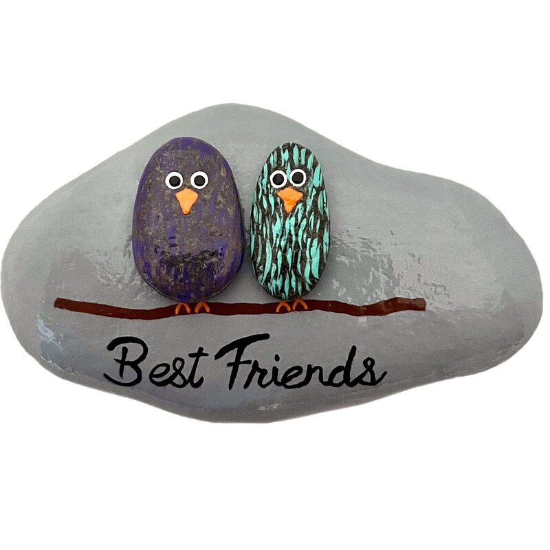Hand Painted Rock - Etsy