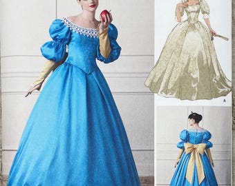 Simplicity 3809 - Renaissance Costumes Pattern With Gathered Skirt ...